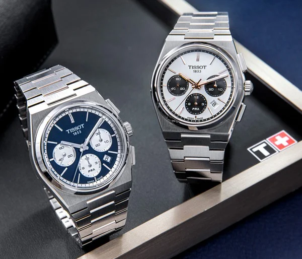 Τα νέα Tissot PRX Automatic Chronograph συναρπάζουν με το retro ...